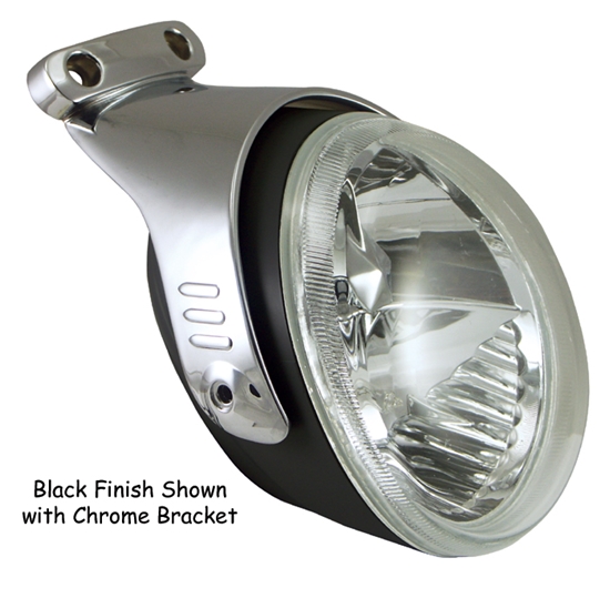 MID-USA Motorcycle Parts. V-FACTOR HEADLIGHT LIGHTS & BRACKETS FOR V-ROD
