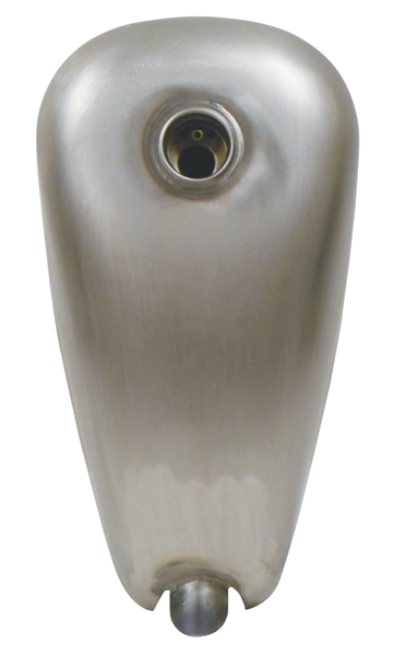 MID-USA Motorcycle Parts. 2.4 GALLON LOW TUNNEL BOBBER GAS TANK FOR ...