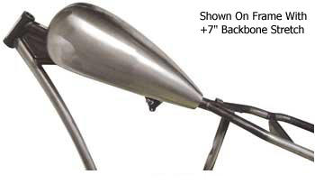 MID-USA Motorcycle Parts. 5.3 GALLON STRETCHED CHOPPER GAS TANKS FOR ...