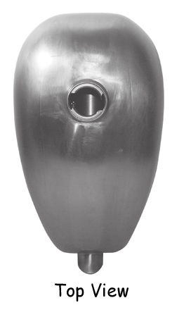 MID-USA Motorcycle Parts. FRISCO STYLE GAS TANKS FOR CUSTOM USE