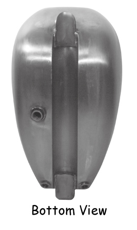 MID-USA Motorcycle Parts. FRISCO STYLE GAS TANKS FOR CUSTOM USE
