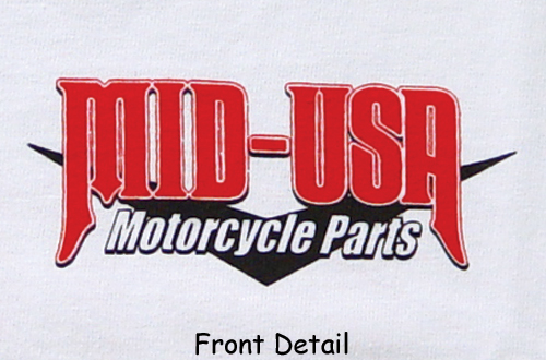 MID-USA Motorcycle Parts. MID-USA SILK SCREENED T-SHIRTS