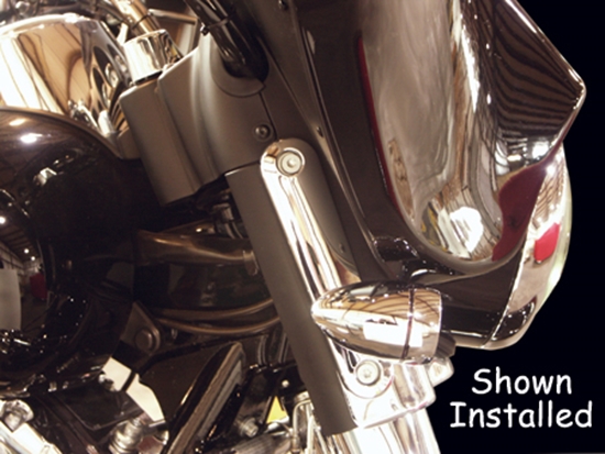 MID-USA Motorcycle Parts. V-FACTOR FRONT BULLET TURN SIGNAL MOUNTS FOR ...