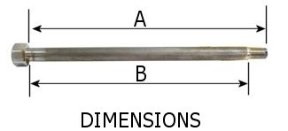 MID-USA Motorcycle Parts. REAR AXLE KITS FOR WIDE TIRE FRAMES