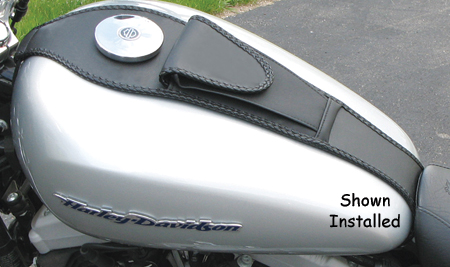 MID-USA Motorcycle Parts. POUCH GAS TANK BIBS
