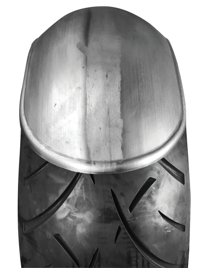 MID-USA Motorcycle Parts. ROLLED EDGE FENDER LED SLED 8.5"X 27.5" FOR ...