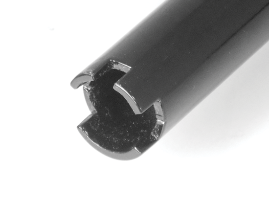 MID-USA Motorcycle Parts. HOLLYWOOD H.BAR BLK 1" SOFTAIL SLIM RPLS 55800579