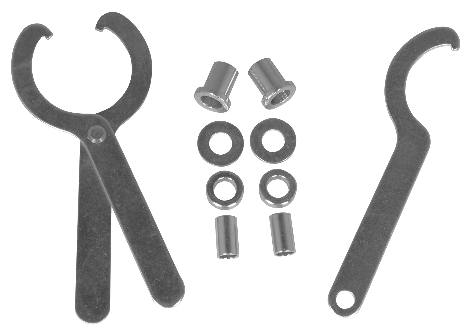 MID-USA Motorcycle Parts. SHOCK ABSORBERS, PREMIUM 11" CHROME, FITS 79 ...