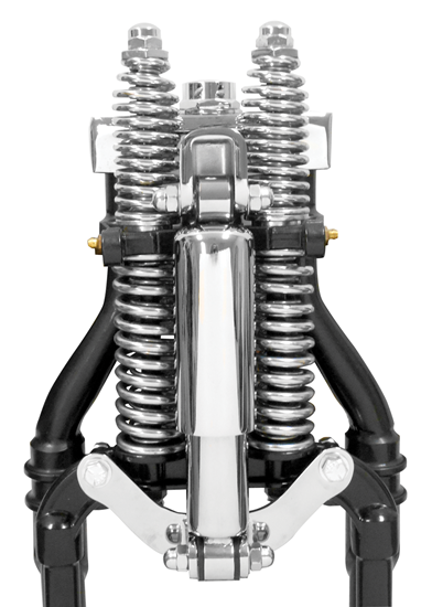 MID-USA Motorcycle Parts. SPRINGER SHOCK KIT FOR ANTIQUE SPRINGER CHROME