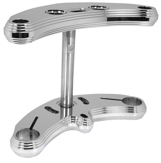 MID-USA Motorcycle Parts. FORK BRKT KIT, O DEGREE RAKE CUSTOM APP 41MM ...